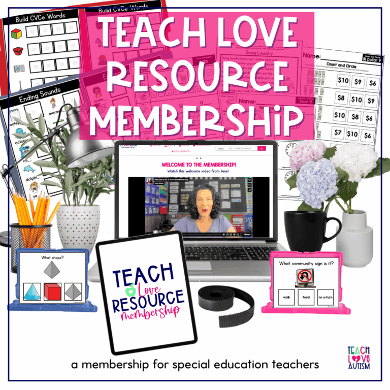 How to Teach & Lesson Plan Unique Learning Systems Reading - Teach Love ...