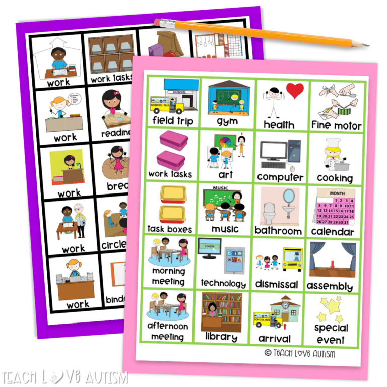 The Visual Schedule for ANY Classroom - Teach Love Autism