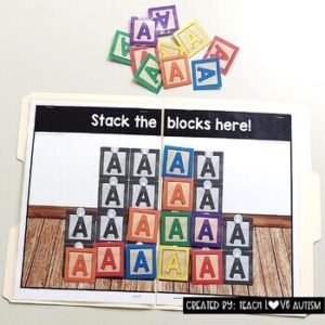 Alphabet File Folders with Real Photos BUNDLE - Teach Love Autism