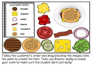 Build a Burger Boom Cards - Teach Love Autism
