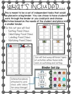 Clothing Independent Work Binder: Tops - Teach Love Autism
