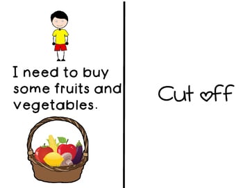 Color Matching at the Farmers Market an Adapted Book - Teach Love Autism