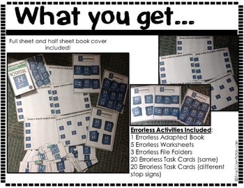 Community Sign Errorless Adapted Book and Activities: HOSPITAL - Teach ...