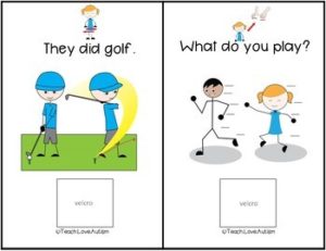 Core Vocabulary Adapted Book: Do - Teach Love Autism