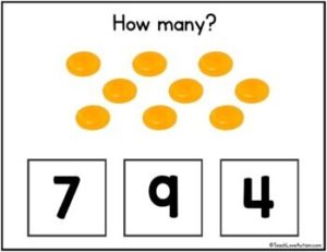 Counting 0-10 Digital Task Cards | One to One Correspondence | Math ...
