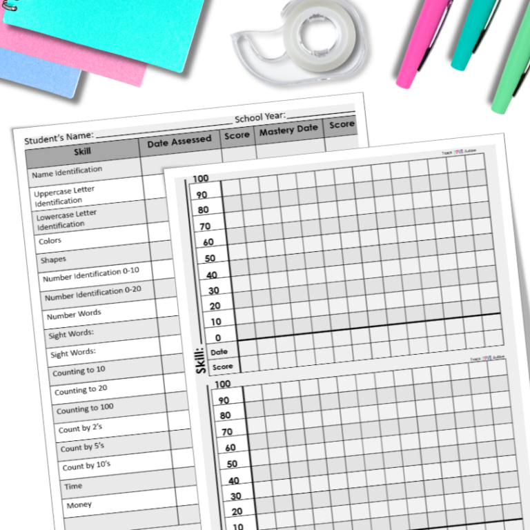 Fluency Data Sheets - Teach Love Autism