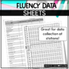Fluency Data Sheets - Teach Love Autism