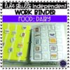 U.S. BILLS Independent Work Binder Money File Folders for Work Tasks ...