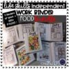 Food Independent Work Binder: Frozen Food - Shop | Teach Love Autism