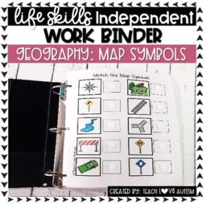 Geography Independent Work Binder: Map Symbols Guide