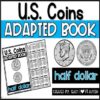 Half Dollar Adapted Book - Teach Love Autism