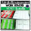 Money Independent Work Binder Coin and Bill BUNDLE - Teach Love Autism