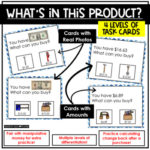 Money Matching Task Cards: Hardware Store Edition - Teach Love Autism