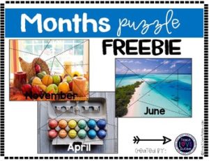 Months of the Year Puzzle - Teach Love Autism