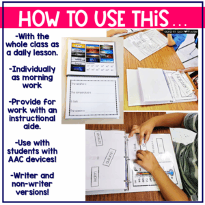 Morning Meeting | Calendar Time | Circle Time | Bundle for Special ...