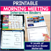 Morning Meeting Binder | Circle Time | Calendar Time | Printable Binder ...