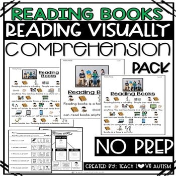Reading Books Reading Visually Comprehension - Teach Love Autism