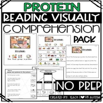 Protein Reading Visually Comprehension - Teach Love Autism
