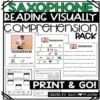 Saxophone Reading Comprehension with Visuals for Special Education ...