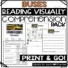 Buses Reading Comprehension with Visuals for Special Education - Teach ...