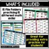 June Math File Folders - Teach Love Autism