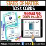 States of Matter | Science Task Cards | Solids , Liquids , Gas - Teach ...