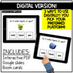 States of Matter | Science Task Cards | Solids , Liquids , Gas - Teach ...