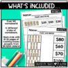 Counting Ten Dollar Bills Worksheets - Teach Love Autism