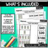 Counting Twenty Dollar Bills Worksheets - Teach Love Autism