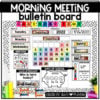 Morning Meeting Calendar Bulletin Board | Classroom Calendar Set ...