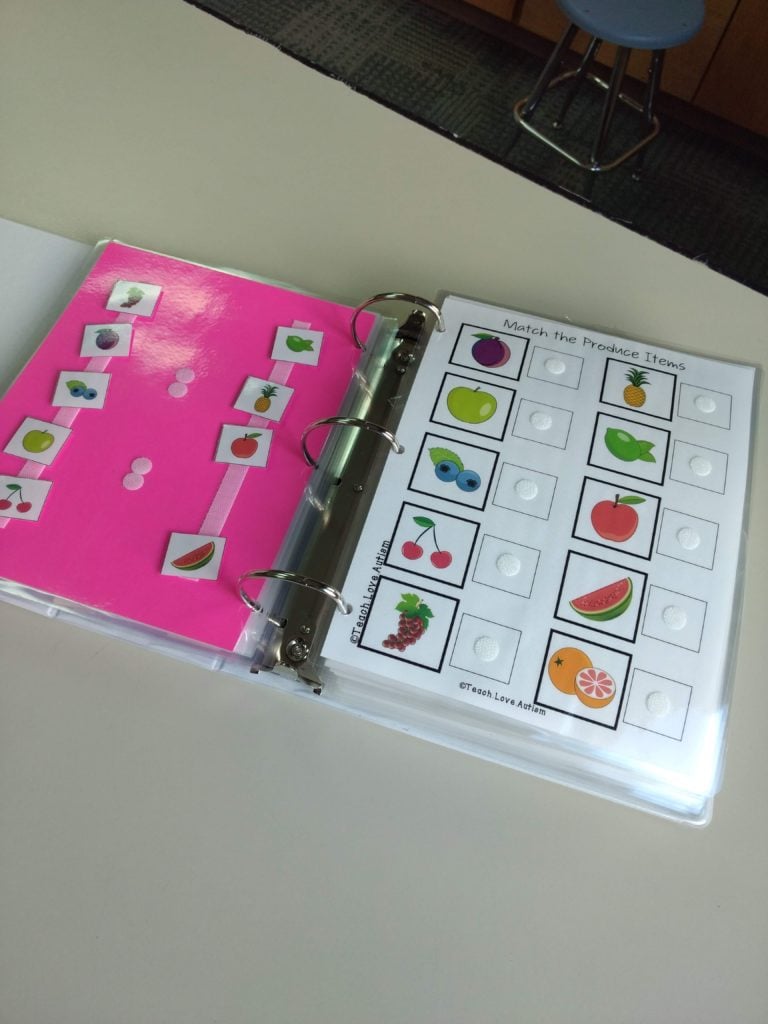 Easy and Simple Independent Work Binder Setup - Teach Love Autism