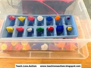 Sharing What Works: Autism Work Tasks #3 - Teach Love Autism