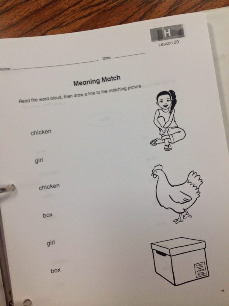 Edmark Reading Program in an Autism Classroom - Teach Love Autism