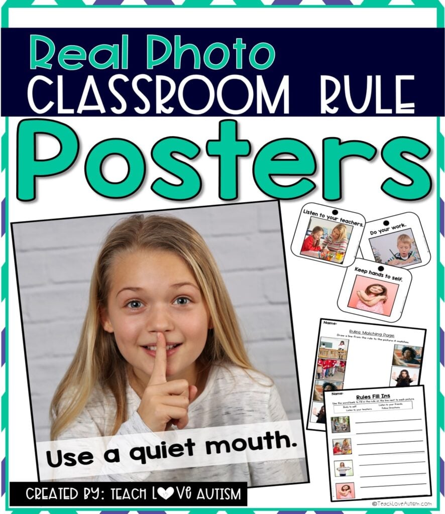 Classroom Rules in the Special Education Classroom - Teach Love Autism