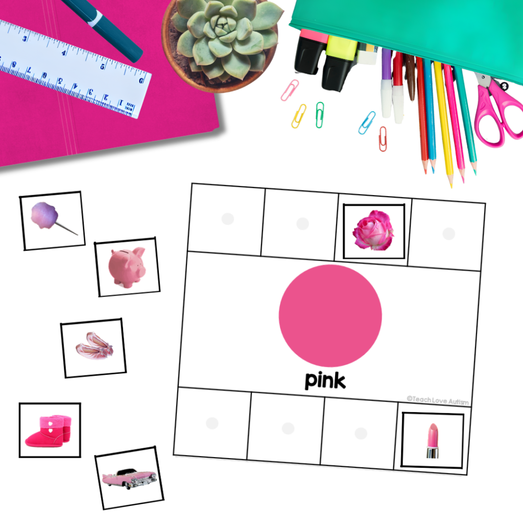 Color Sorting Mats - Teach Love Autism