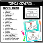 Reading Task Cards Bundle | Printable Task Cards | Boom Cards | K to ...