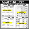Addition Worksheets Within 20 | No Prep Math Worksheets | Addition ...