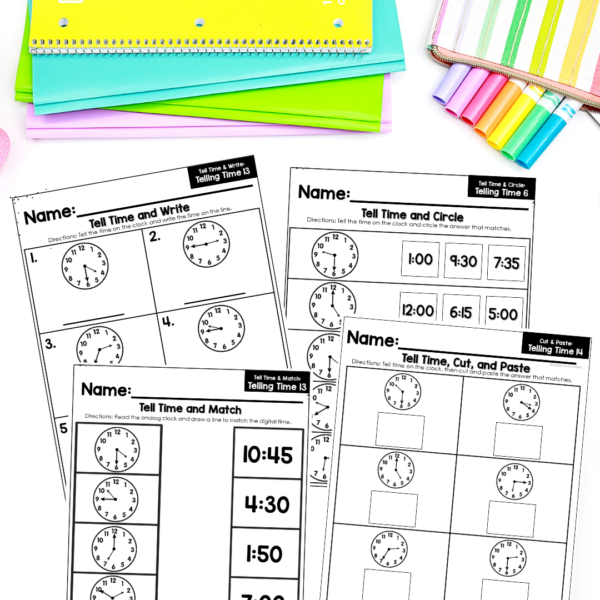 5 No-Prep Worksheet Activities for Special Education Classrooms After a ...