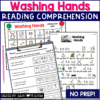 Washing Hands Reading Comprehension Passages and Worksheets for Life ...
