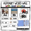 Real Photo Alphabet Word Wall & Visuals | Classroom Decor and Activity ...