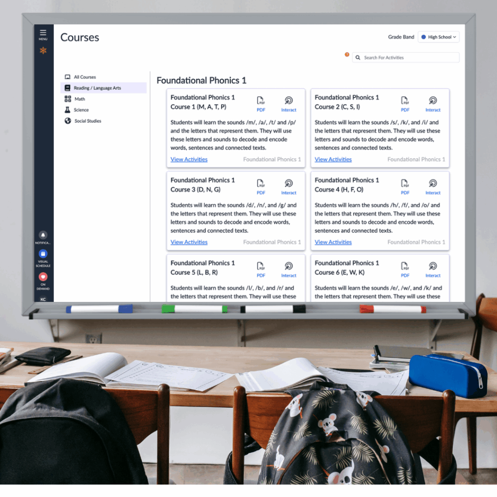 How to Use the Unique Learning Systems Phonics Courses in Your Self ...