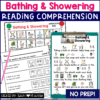 Taking a Shower Life Skills Reading Comprehension Passages and ...
