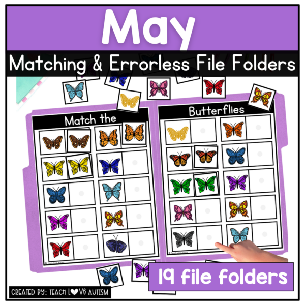 May Matching and Errorless File Folders for Independent Work Stations ...